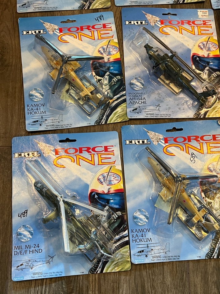 Ertl Force One Diecast Collection of 13 aircraft. New in pacakge. | eBay