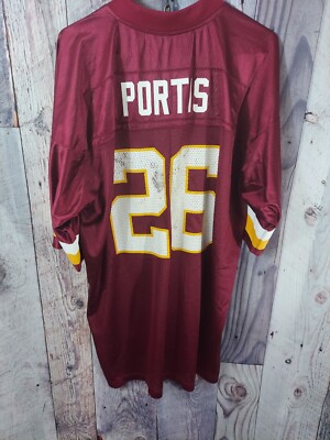 Vintage NFL Clinton Portis Washington Redskins Retro Reebok On Field XL ...
