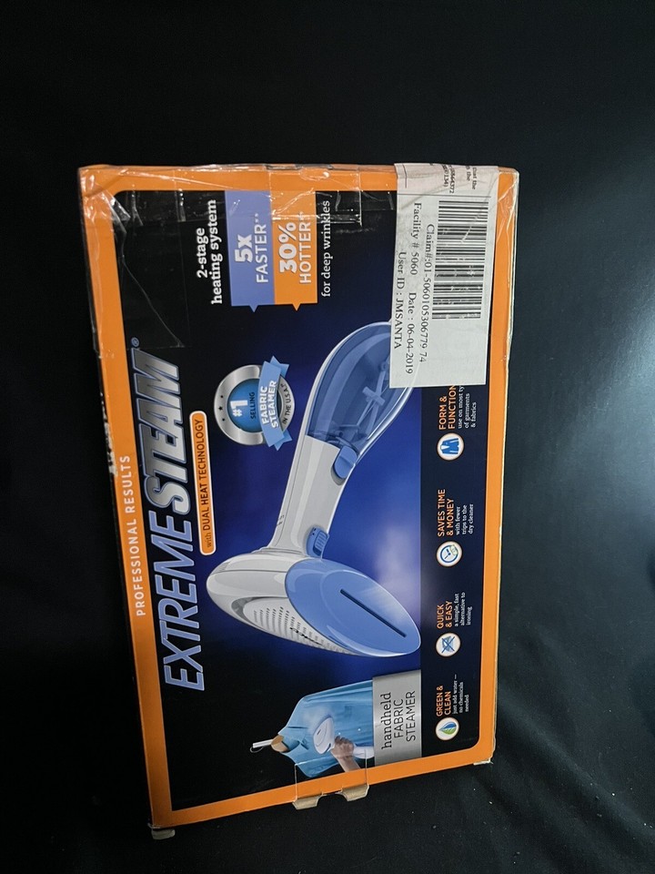 NEW Conair Extreme Steam Hand Held Fabric Steamer Dual Heat Garment ...