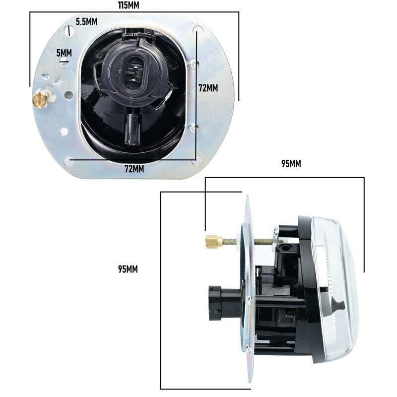 Front Driver Side Fog Light 2048202256 For Mercedes-Benz W204 C-CLass ...