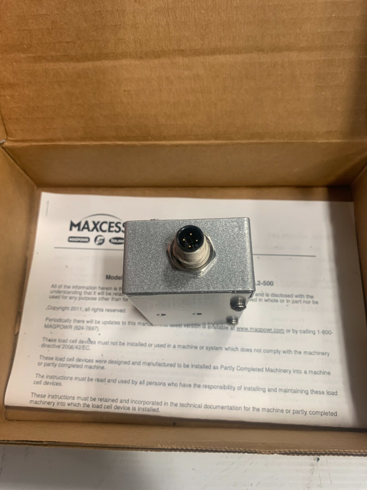 NEW - MAXACESS MAGPWR #CL115EC12 Tension Sensor | eBay