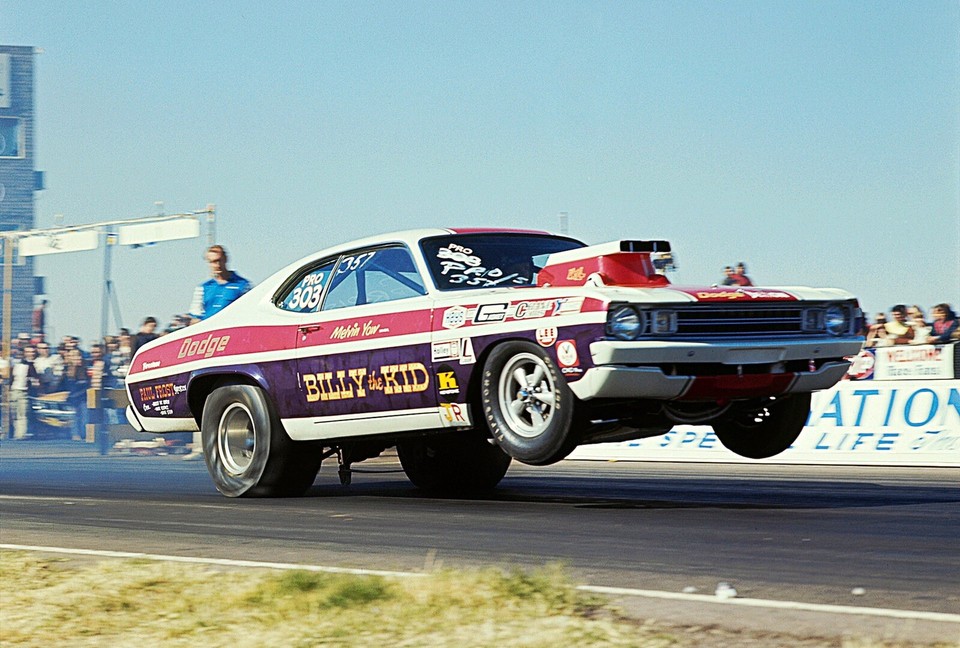 Decals - Billy the Kid Pro Stock Dodge Demon, press printed, vibrant ...