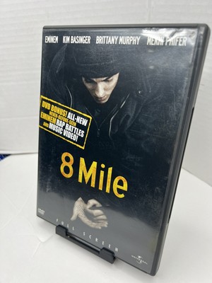 8 Mile (DVD, 2003, Full Frame) Eminem, Kim Basinger, Brittany Murphy ...