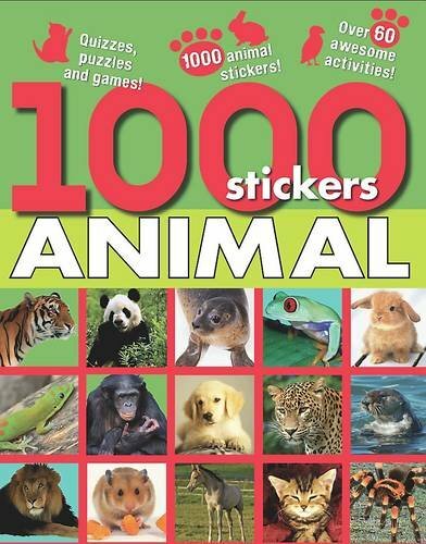 1000 Stickers: 1000 Animal Stickers by Parragon Book Service Ltd ...
