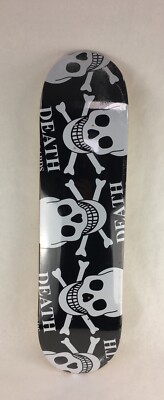 Death Alternate Skulls deck - Death Skateboards 7.75" with grip & free ...