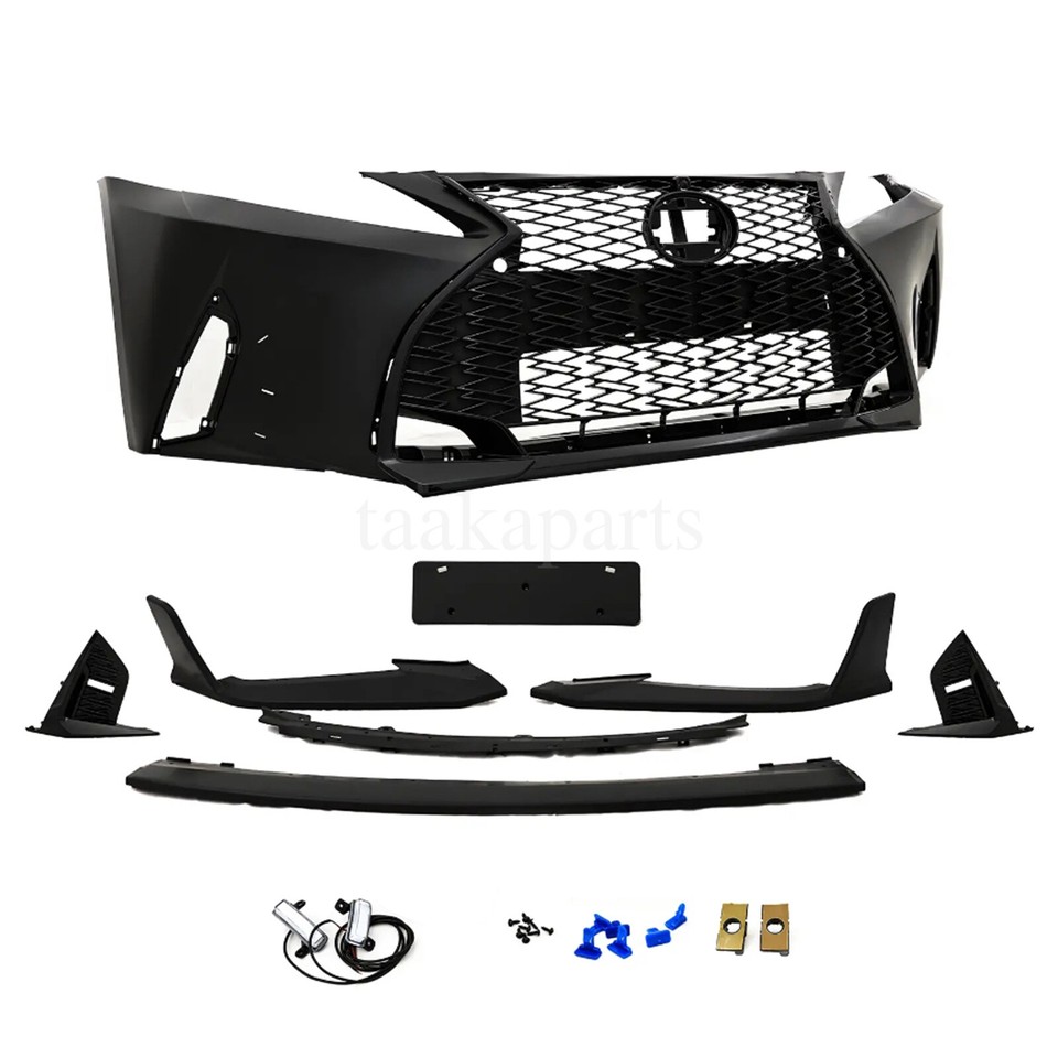 Fit for 2006-2012 Lexus IS250 Front Bumper Grille Kit Conversion To ...