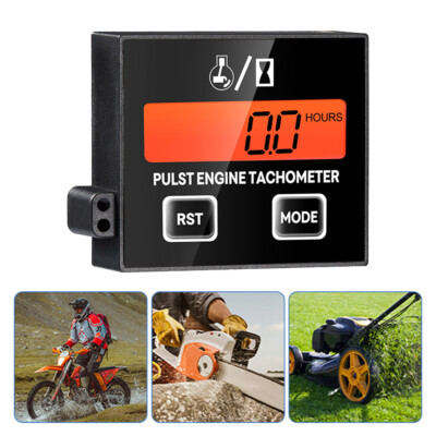 Digital Chainsaw Tachometer Wireless Hour Counter Meter RPM ATV ...