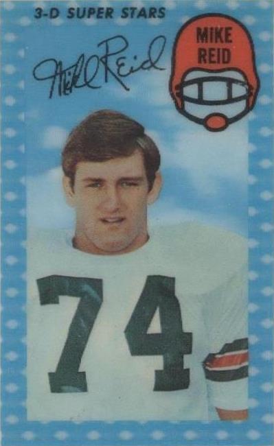 1971 Kellogg's 3-D - Mike Reid #52 (RC) for sale online | eBay