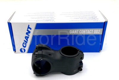 GIANTt Contact OD2 Bike Stem 50mm ±8deg 1-1/4" + 1-1/8" Black fit ...