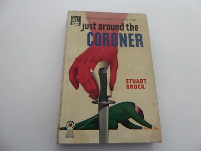 JUST AROUND THE CORONER 1948 STUART BROCK DELL MAPBACK VERY GOOD+ ...