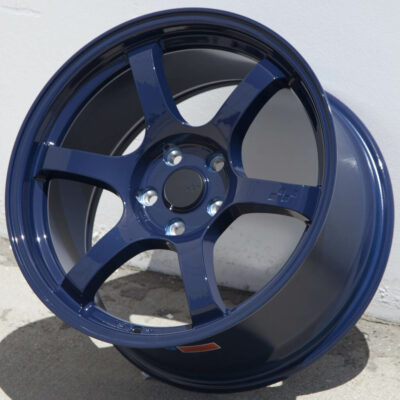 1 CIRCUIT CSF1 18x9.5 5x114.3 +38 ULTRA BLUE 57DR WHEEL FITS SUBARU WRX ...