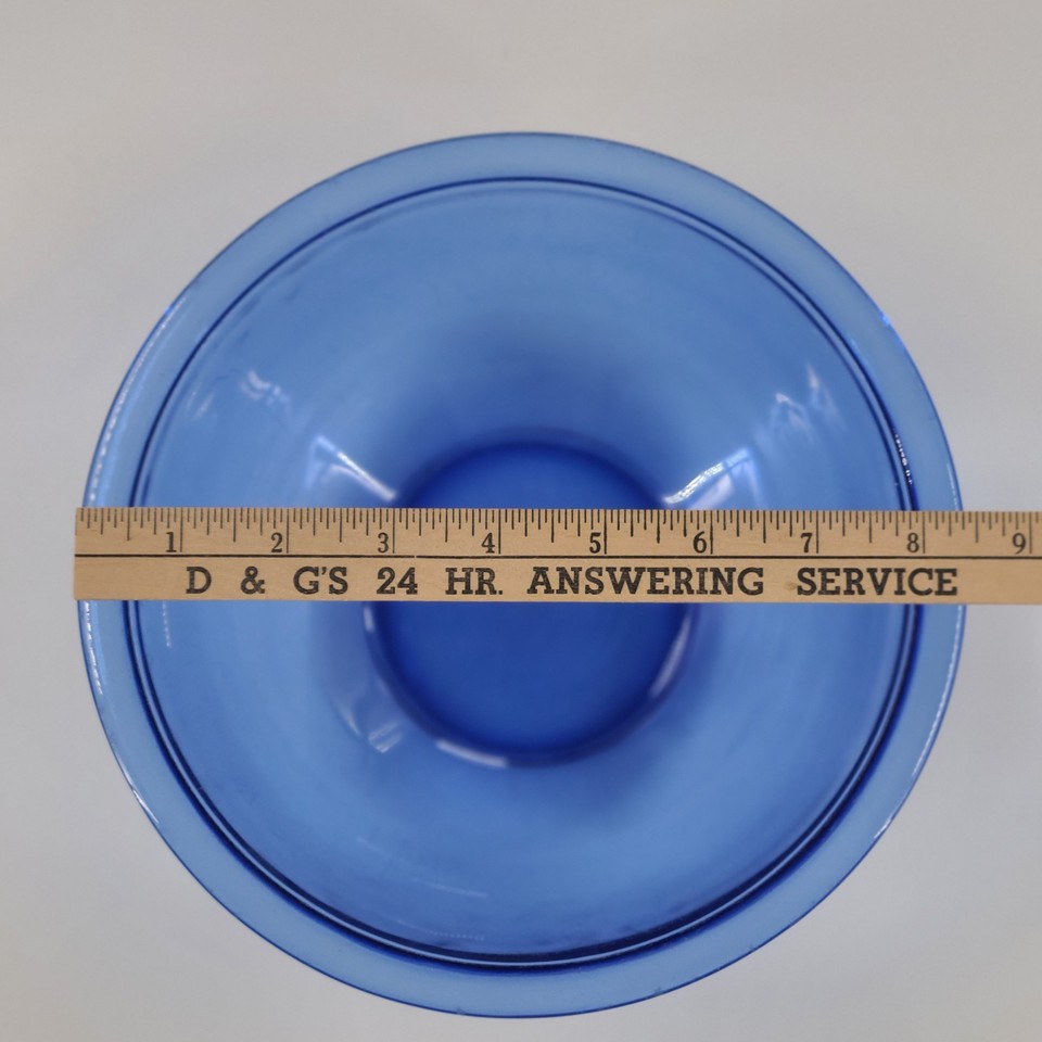 Vintage PYREX Nesting Mixing Bowl Set of 2 Cobalt Blue Glass 1L 1.5L | eBay