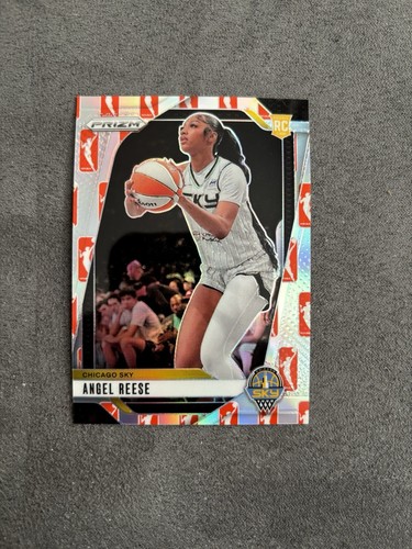 2024 Prizm Angel Reese WNBA LOGO PRIZM #10 Rookie RC Chicago Sky SP | eBay