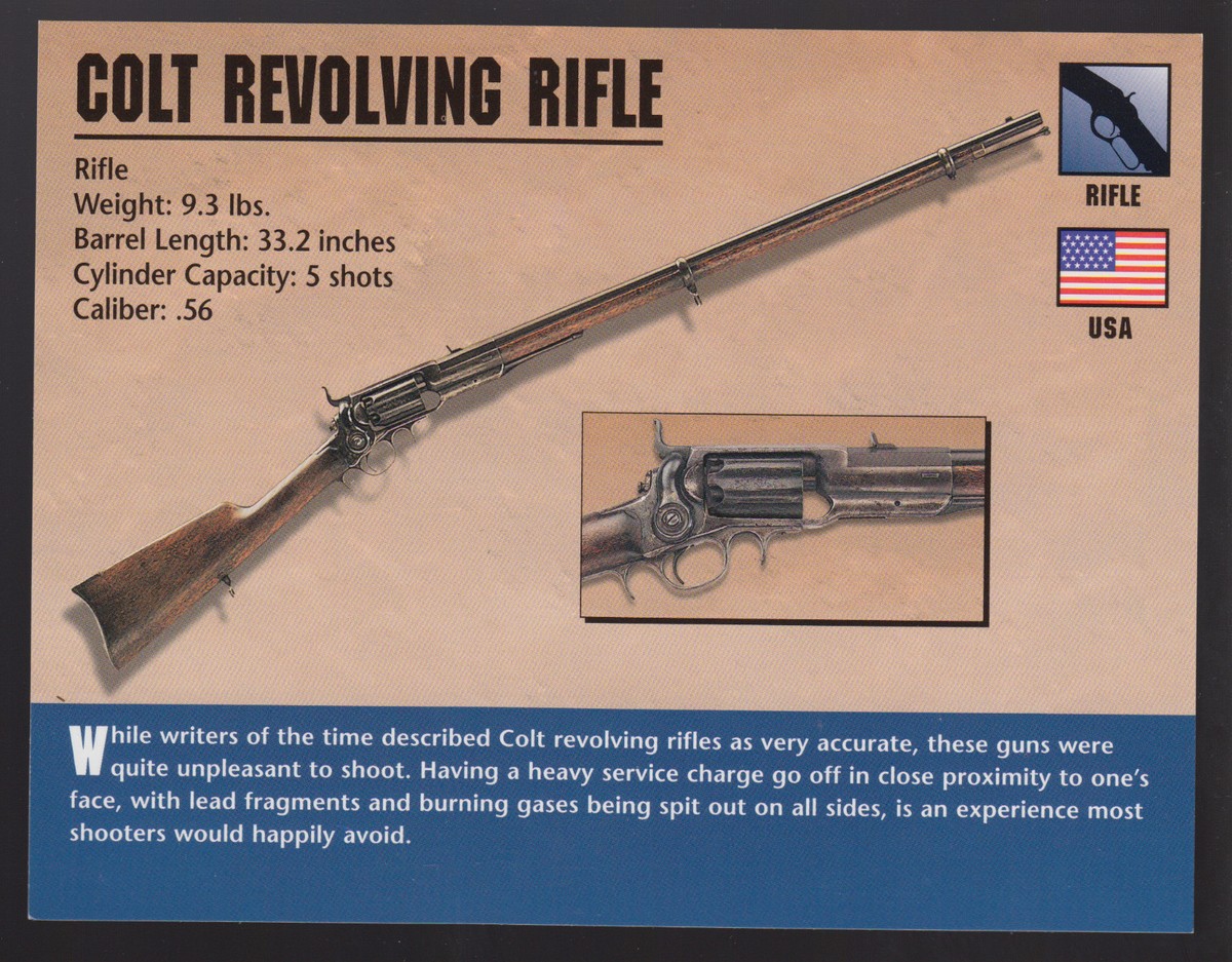 Civil War Colt Revolving Rifle