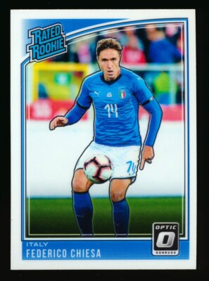 2018-19 PANINI DONRUSS OPTIC WORLD CUP FEDERICO CHIESA RC ITALY ...