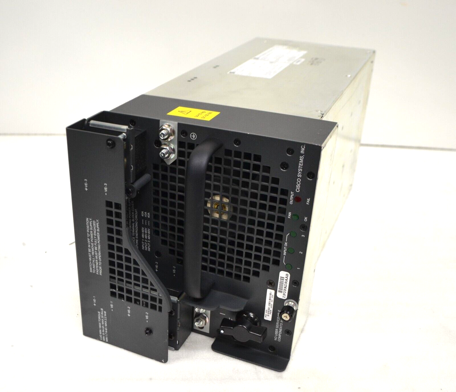 Cisco 7609 Chassis Ipupacaaaa Power Supply Dck40004-01 Rev D - for sale ...