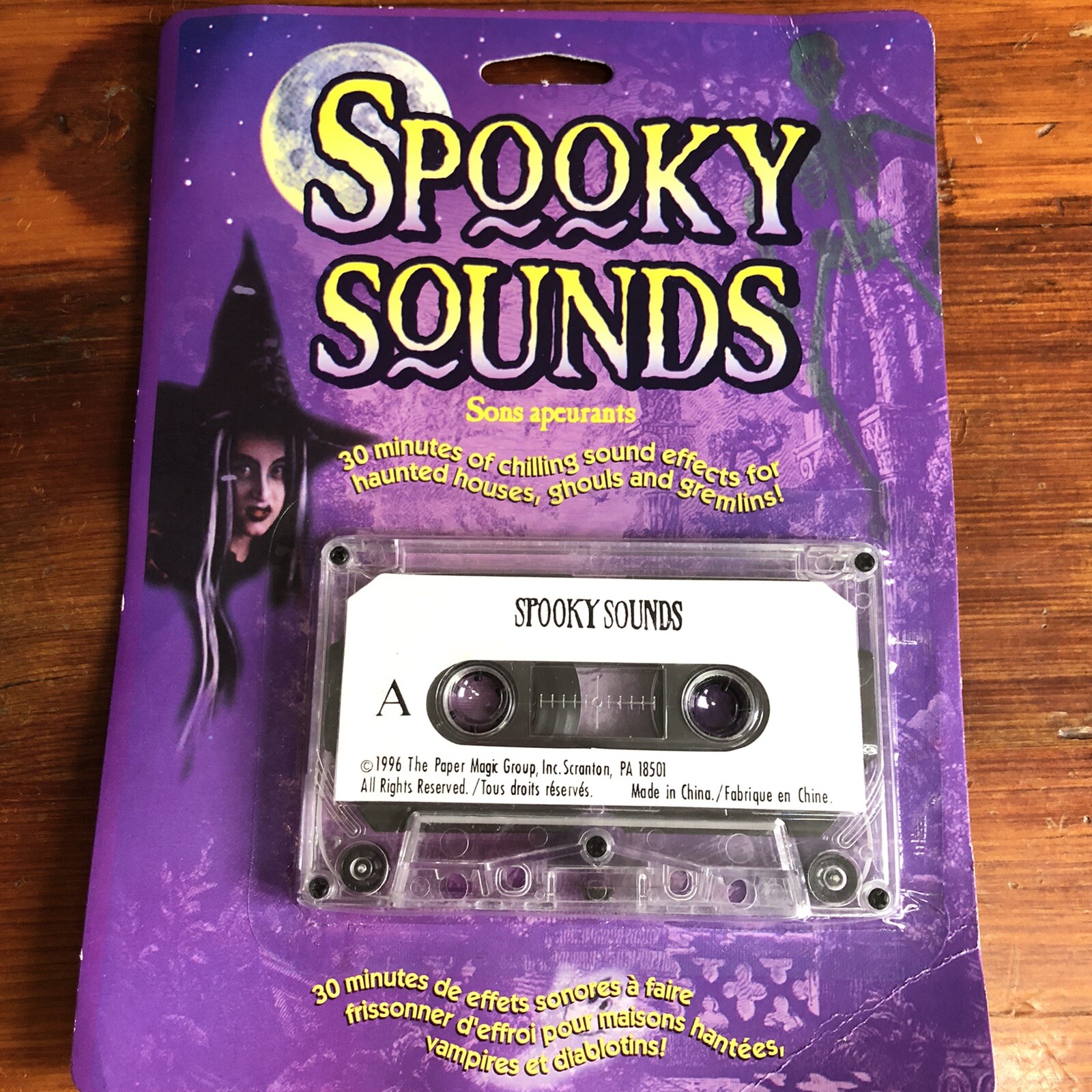 Vtg Halloween Spooky Sounds Cassette Tape BRAND NEW Sealed Effects ...