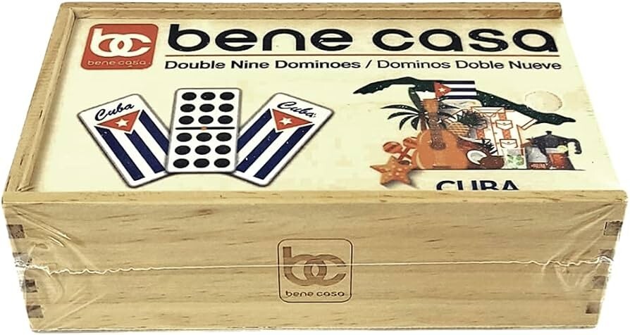 Domino Cuban (DOMINO CUBANO DOBLE NUEVE) double NINE DOMINOES FUN GAME ...
