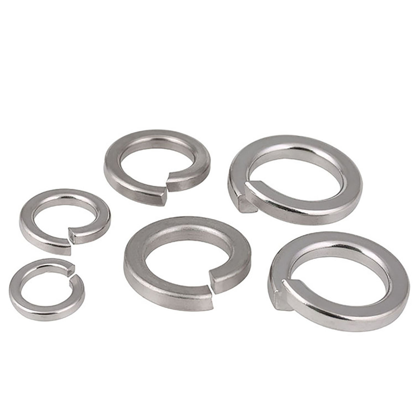 M1.6 to M30 A2 304 Stainless Steel Spring Lock Washers Rectangular ...