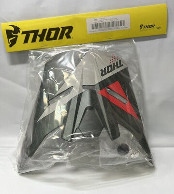 THOR SECTOR BLADE YOUTH REPLACEMENT VISOR #0132-1327 CHARCOAL/WHITE | eBay