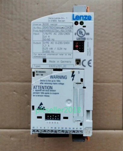 1 PCS USED LENZE E82EV251_2C inverter E82EV251K2C | eBay