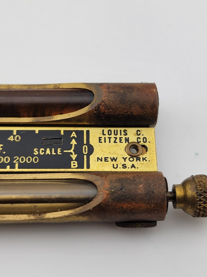 Rare Antique Louis Eitzen Visgage Oil Viscosity Comparator Instrument w ...