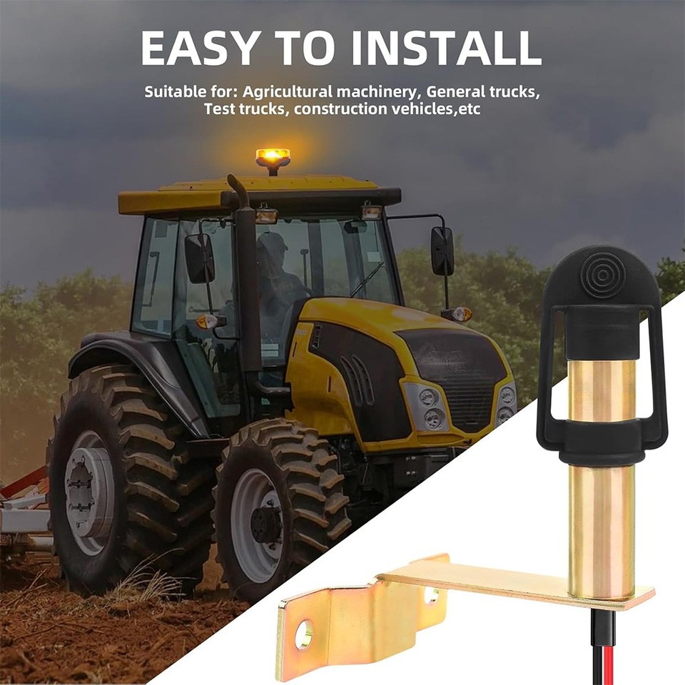 Beacon Mounting Bracket For Forklifts And Tractors Flexible DIN-Pole ...