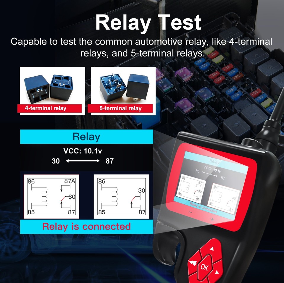 TopDiag P200 SMART HOOK Power Probe Circuit Tester Car Diagnostic ...