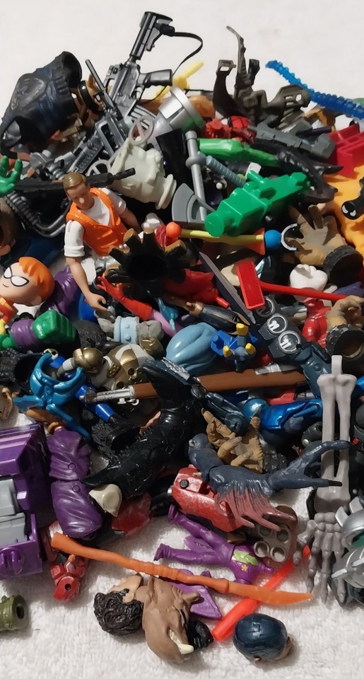 Lot Of 200+ Vintage 80s 90s Action Figure Weapons & Accessories | eBay