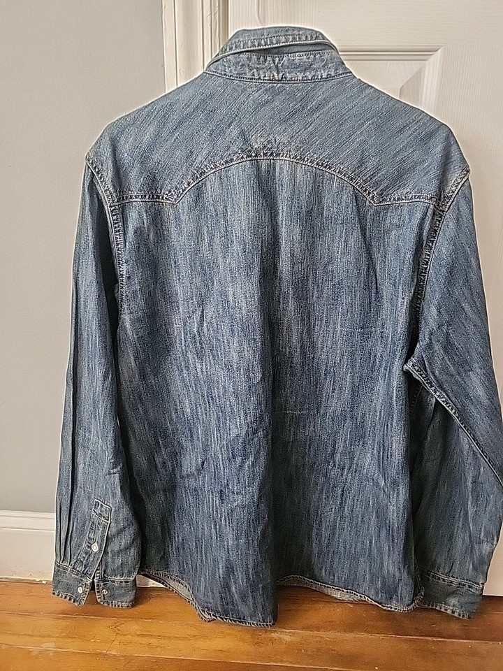 Levis Mens Large Jean Jacket | eBay