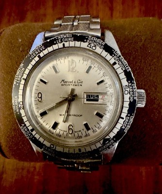 Marcel & Cie Navy Military Automatic 5 ATM Diver Watch - Rare | eBay