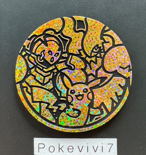 Pokémon Jumbo PIKACHU / DARKRAI und CARMADURA TOKEN / COIN / POG NEU | eBay