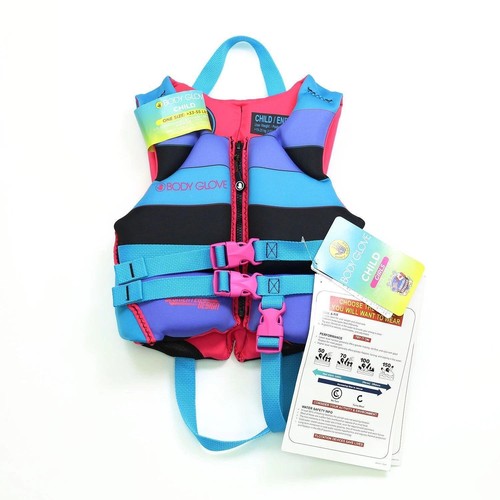 Body Glove Child PFD, Girls - U.S. Coast Guard-Approved (One Size, 33 ...