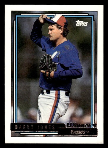 1992 Topps #361 Barry Jones Gold | eBay