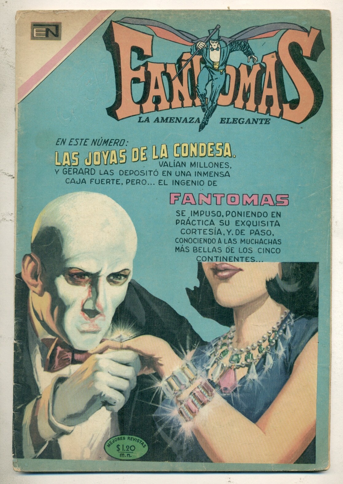 FANTOMAS #35 Las Joyas de la Condesa, Editorial Novaro Comic 1970 | eBay