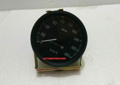 Smiths replica Gauge 100 mm speedometer Black Bezel 0- 180 KM/H | eBay ...