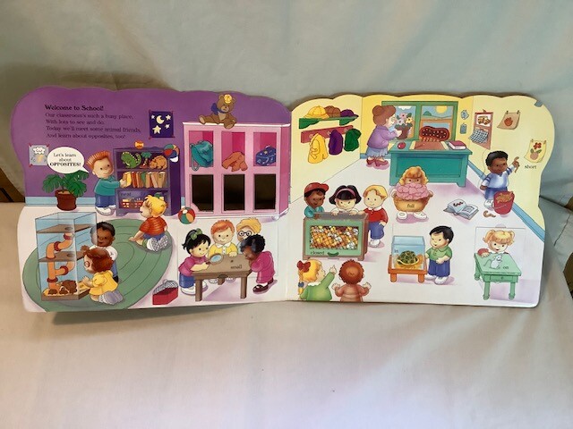 My Little People School Bus : a Lift-the Flap Playbook - Board book ...