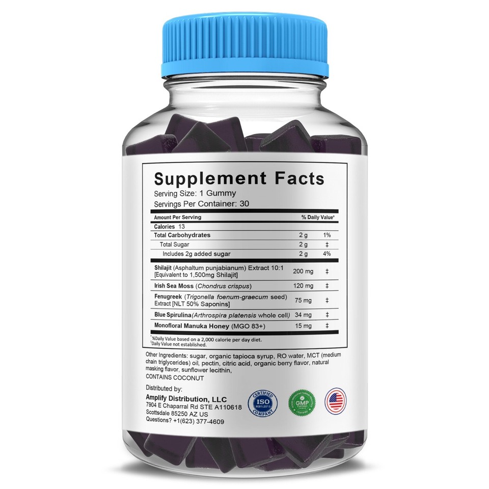 (3 Pack) Primo TRT Performance Gummies, PrimoTRT Energy Support (3 ...