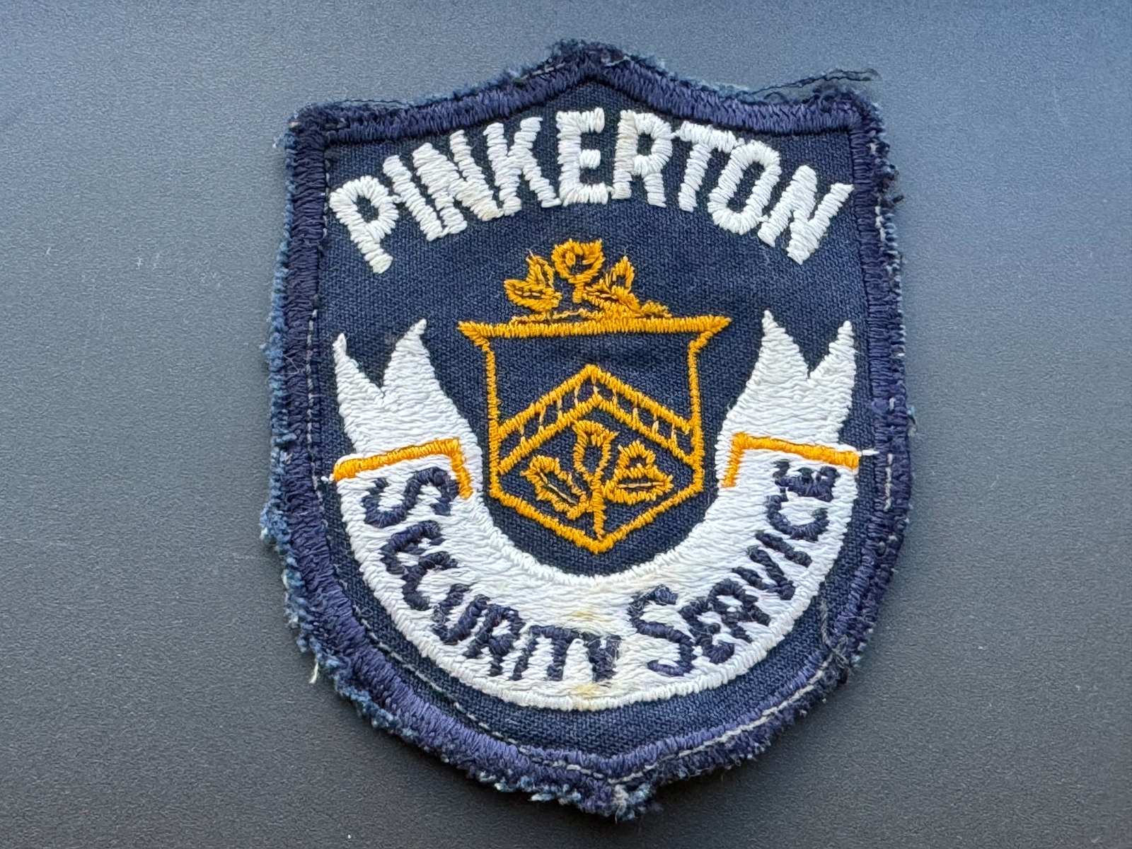 Vintage Pinkerton Security Service Patch | eBay