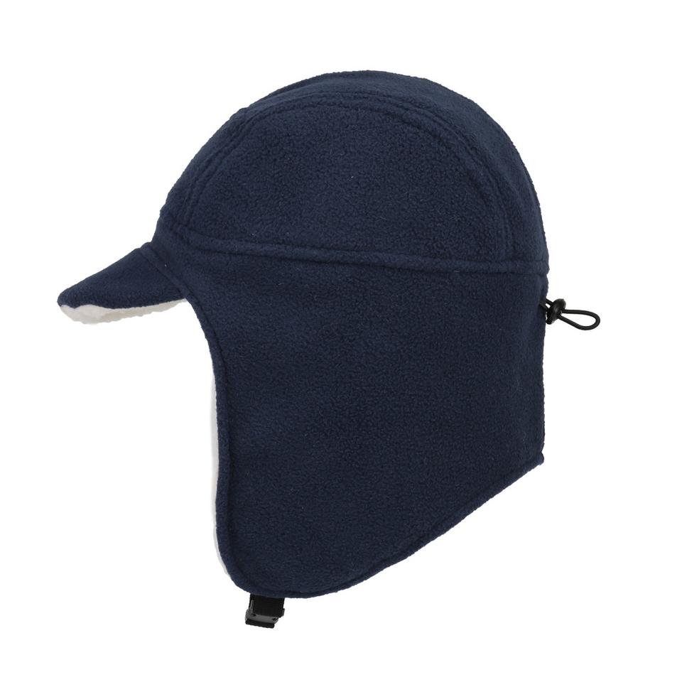 Windproof Ear Flaps Hat Winter Windproof Soft Warm Polar Fleece Beanie ...