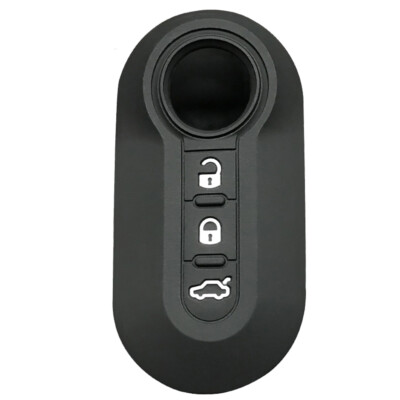 Fit Fiat 500 Argo Mobi Ducato 3 Button Smart Remote Key Fob Silicone ...