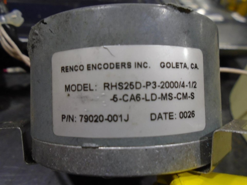 RENCO ENCODERS RHS25D-P3-2000/4-1/2-5-CA6-LD-MS-CM-S | eBay