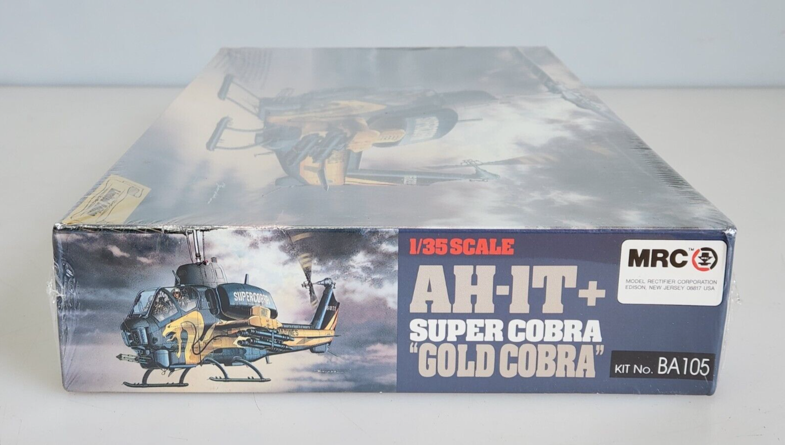 MRC Ah-1t Super Cobra Gold Model Helicopter Kit BA105 1/35 Scale ...