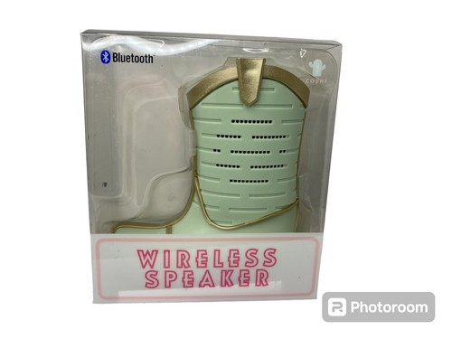 COWBOY BOOT Bluetooth Wireless Novelty Speaker Target 2024 - Mint/Gold ...