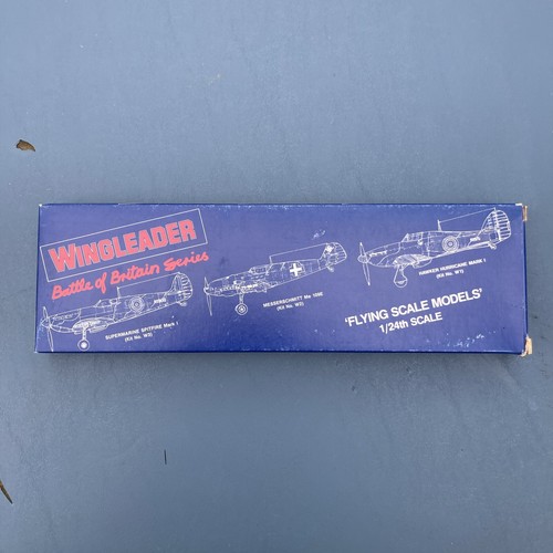 Wingleader SUPErMARINE Spitfire M1 Rubber Powered Model Kit 1:24 Balsa ...