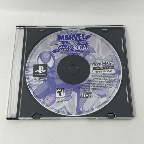 Marvel vs. Capcom: Clash of Super Heroes (PlayStation 1 PS1, 2000 ...