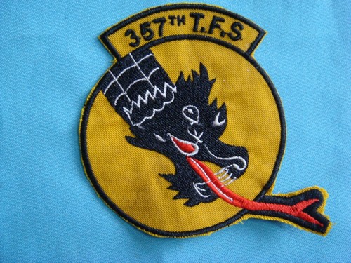 VIETNAM WAR PATCH, USAF 357th TACTICAL FIGHTER SQUADRON "LICKING DRAGON " | eBay