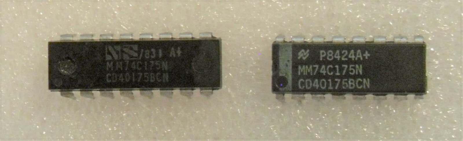 74C, 74HC & 74HCT CMOS Series Logic Gates Thru-Hole - Lots and Single ...