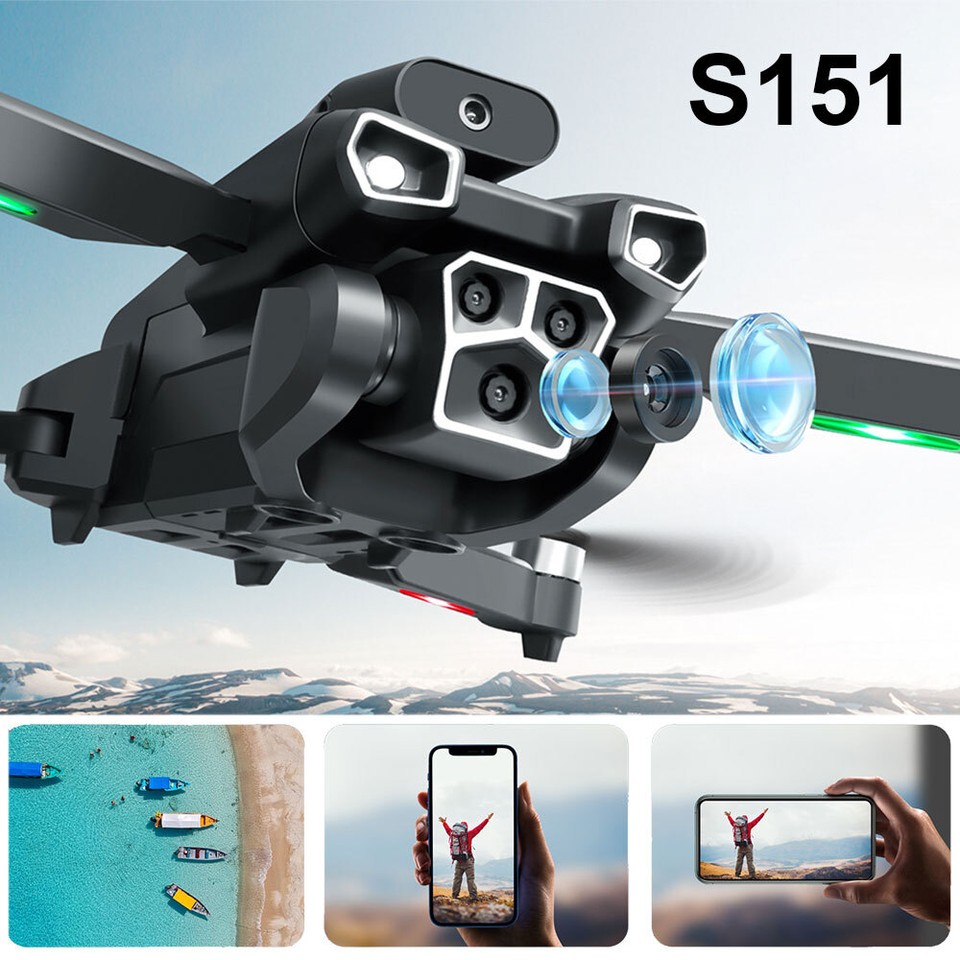 New GPS 4K Drones Pro with HD Brushless Camera Drones Avoidance ...