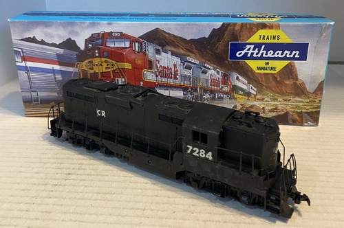 Athearn HO Scale CR CONRAIL 7284 Powered Diesel Locomotive Tested | eBay